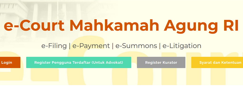 E-Court - Mahkamah Syar'iyah Lhoksukon